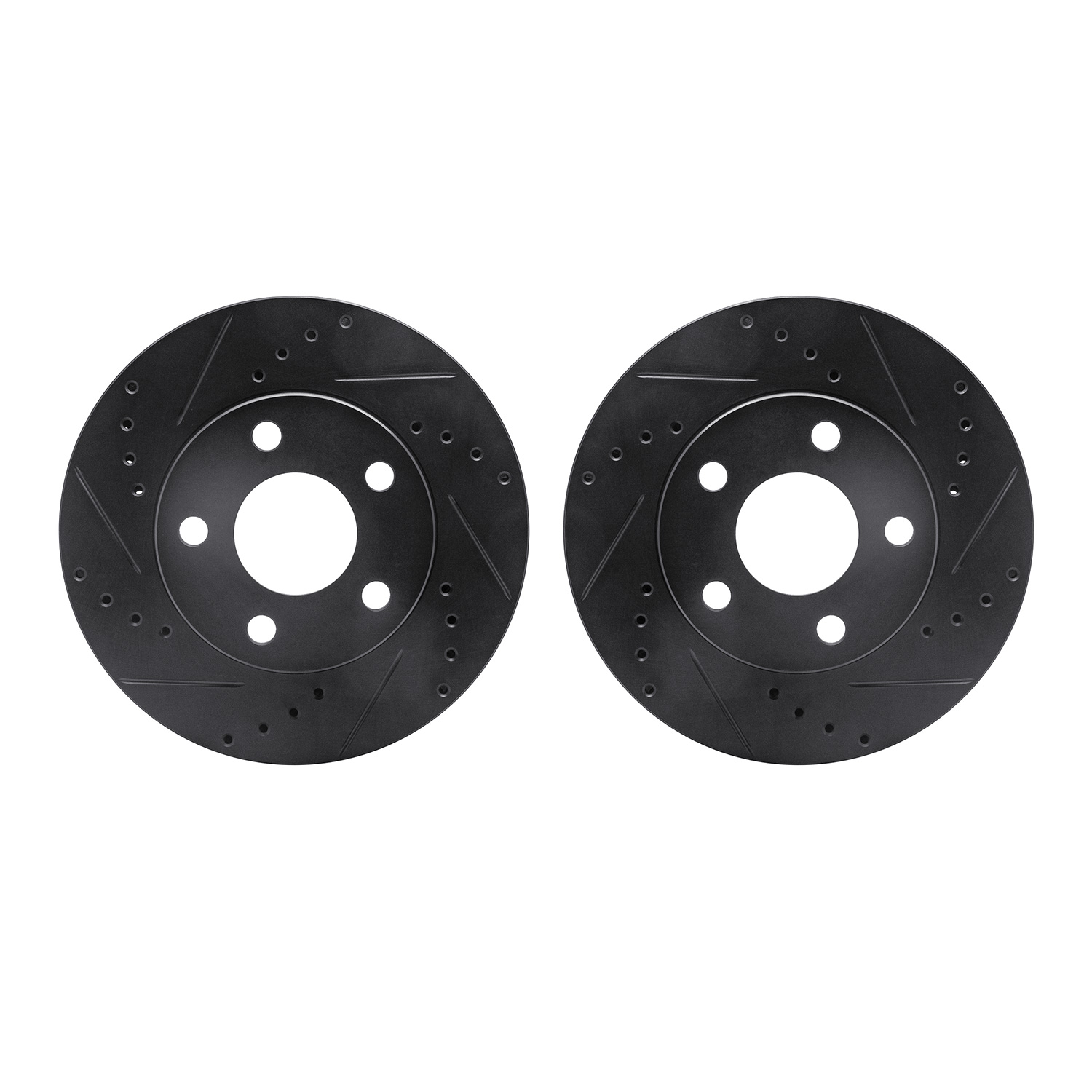 1993 Pontiac Bonneville DFC Rotors-Drilled and Slotted-Black