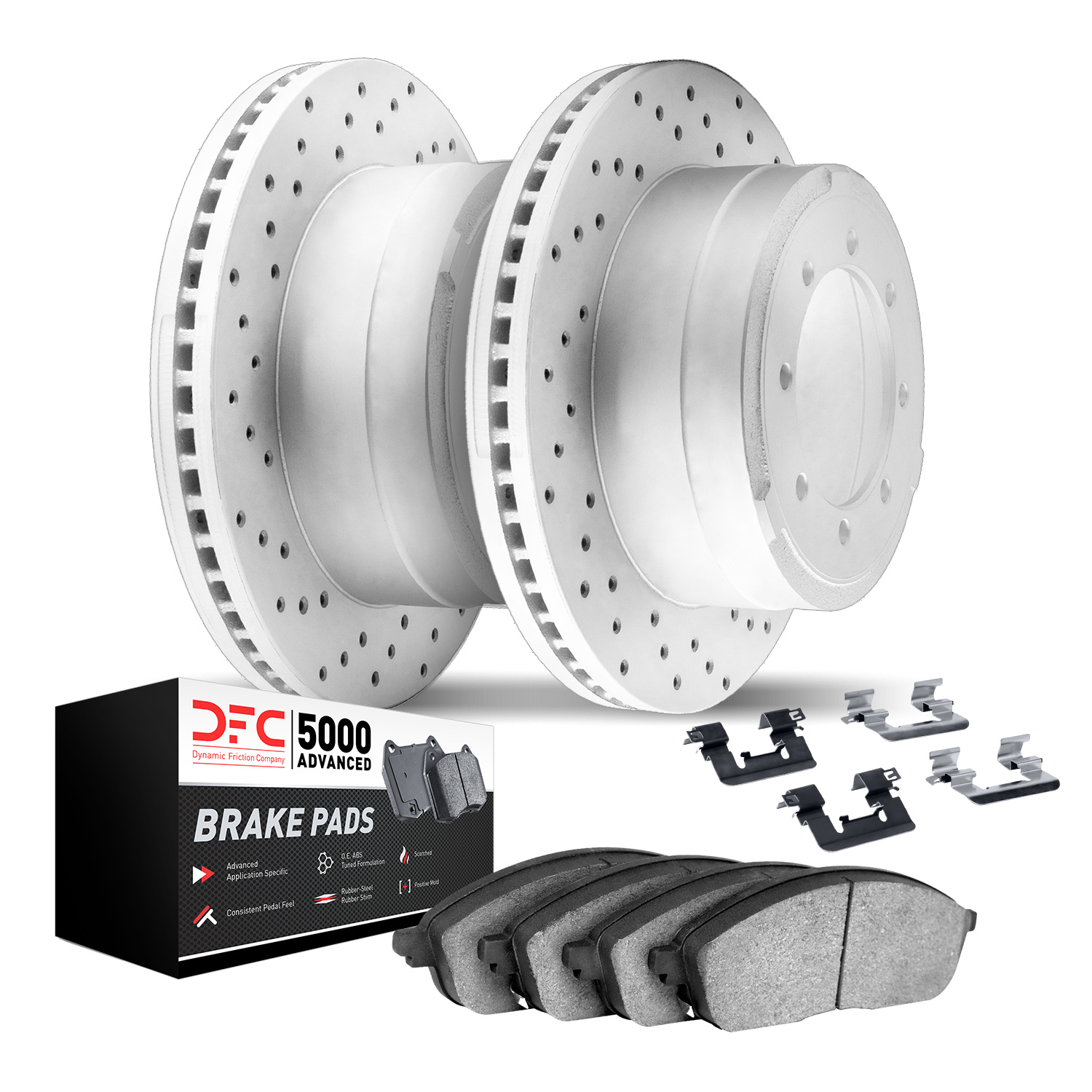 1987 Chevrolet P30 DFC Geoperformance Rotors-Drilled with 5000 Advanced ...
