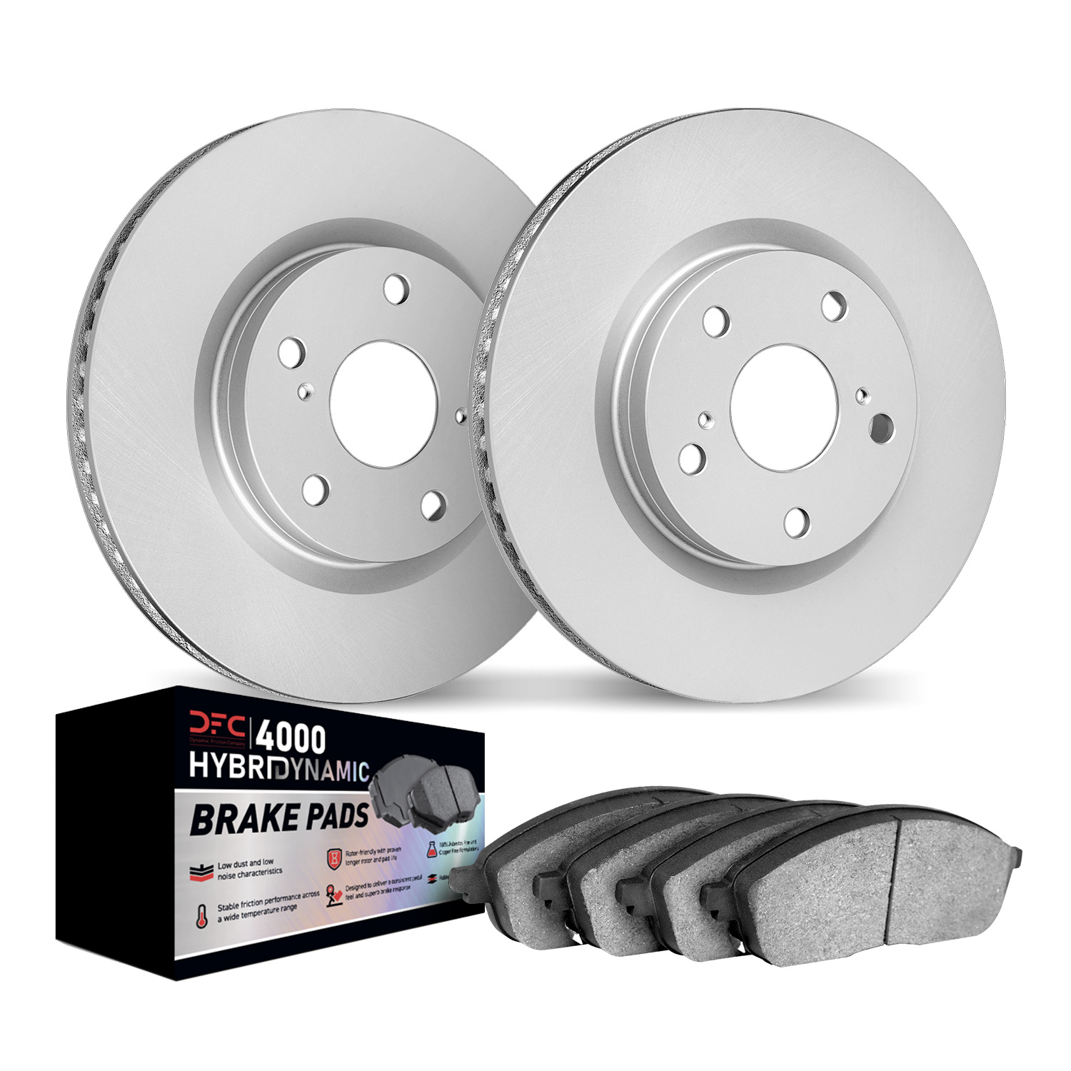 1989 Mercedes-Benz 190E DFC Geospec Rotors with 4000 HybriDynamic Brake ...