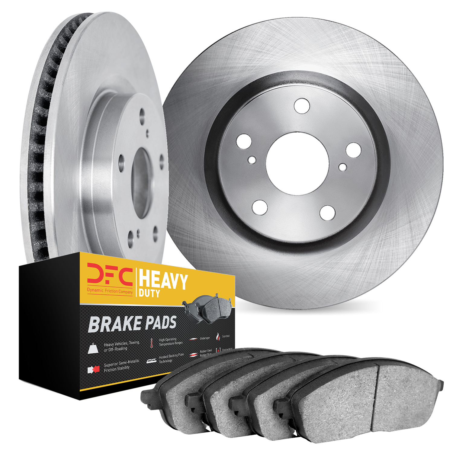 1980 Pontiac Grand LeMans DFC Rotors with Heavy Duty Brake Pads
