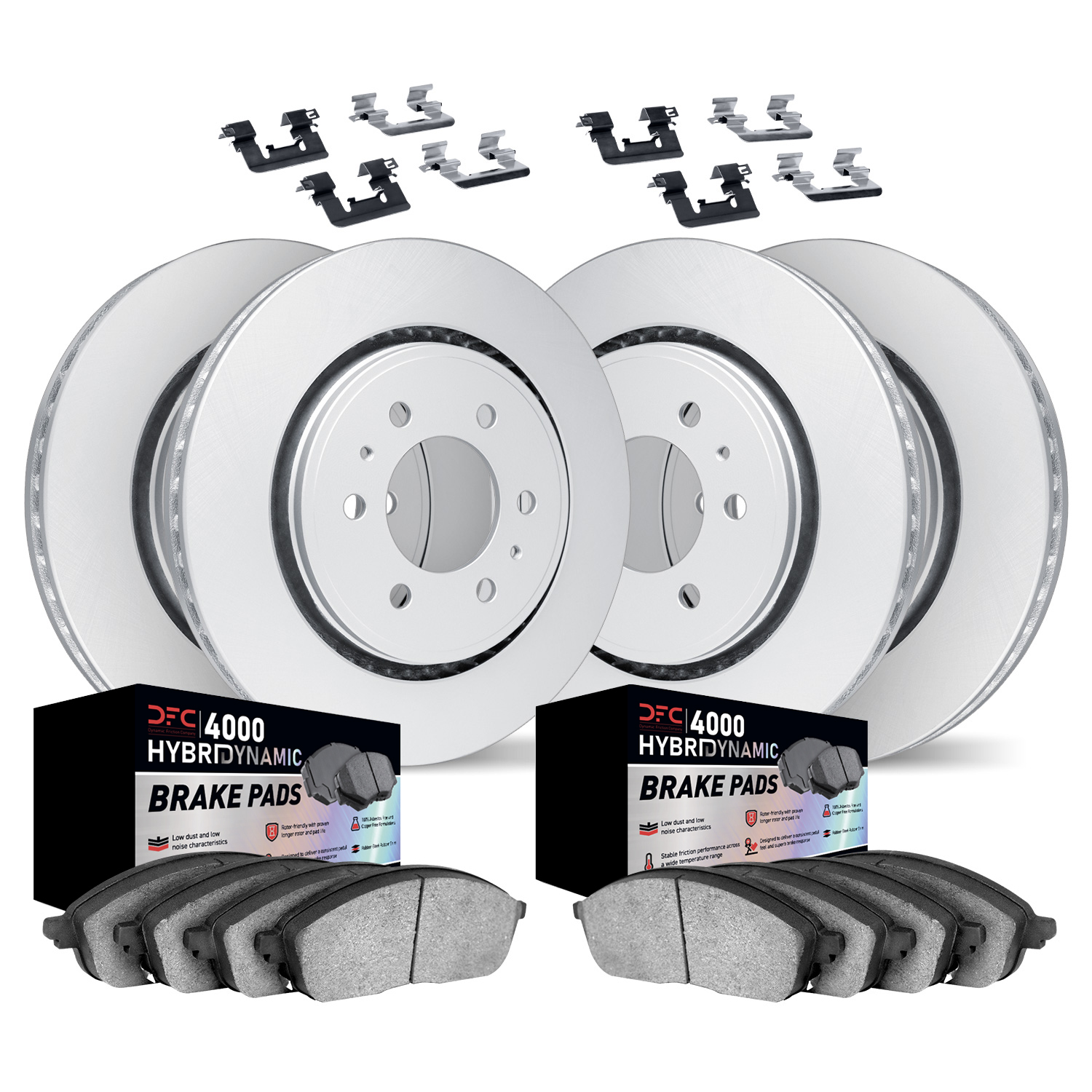 2012 Nissan Frontier DFC Geospec Rotors with 4000 HybriDynamic Brake ...