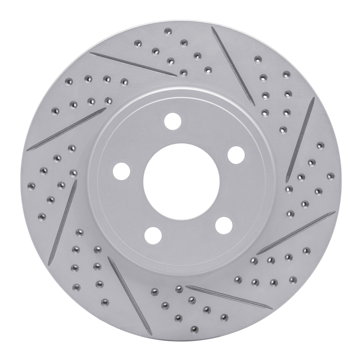 2004 Lincoln Town Car DFC Geoperformance Rotor - Drilled and Slotted